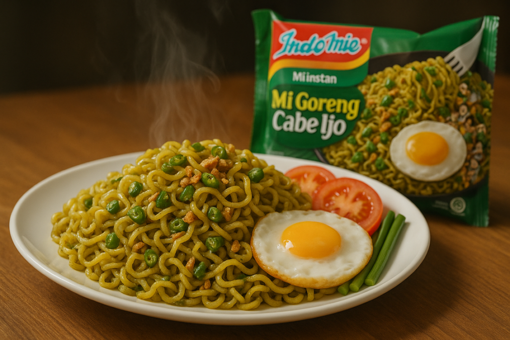 Indomie Goreng Cabe Ijo Jumbo, Godaan Pedas yang Kembali